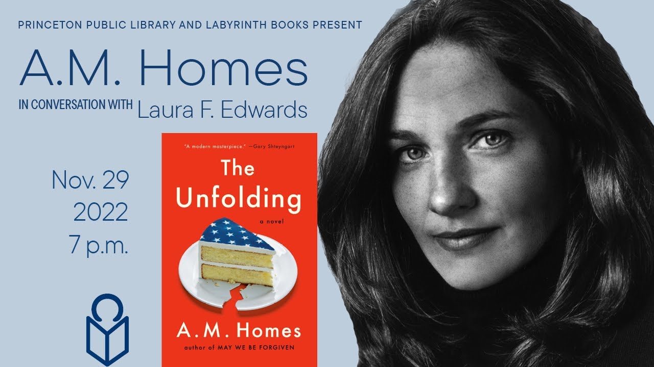 作者：AM Homes 與 Laura F. Edwards 對話 - 普林斯頓公共圖書館