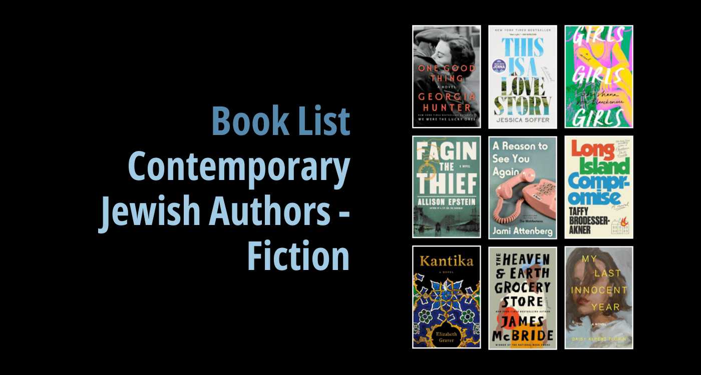 Autores judíos contemporáneos: ficción - Biblioteca pública de Princeton